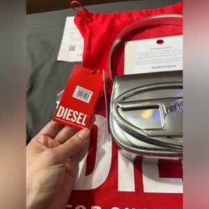 Diesel | Bags | Diesel Silver Dr Bag | Poshmark